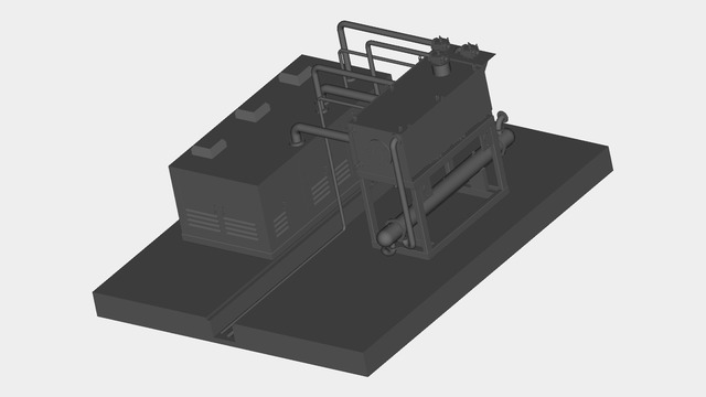 350 kW Hydraulic Power Pack - download free 3D model by Shahrukh_khan ...