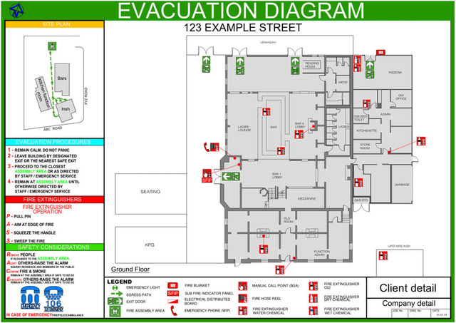 I Will Create Emergency Evacuation Plans Fire Escape Plans Download 