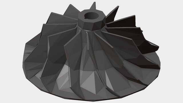 Impeller - download free 3D model by Josip Stivic - Cad Crowd