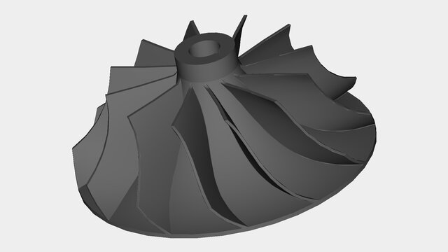 Impeller - download free 3D model by Josip Stivic - Cad Crowd
