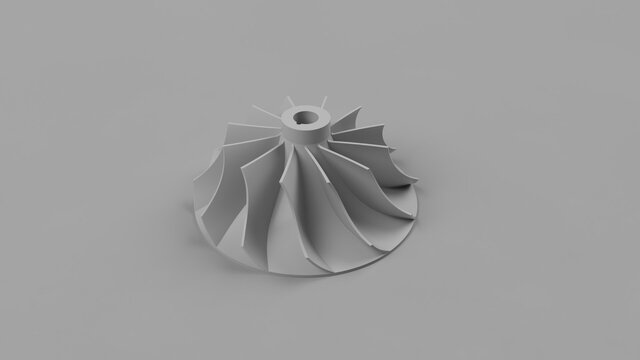Impeller - download free 3D model by Josip Stivic - Cad Crowd