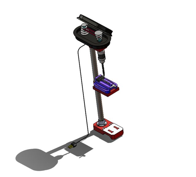 Drill Stand - download free 3D model by ddrdesign - Cad Crowd