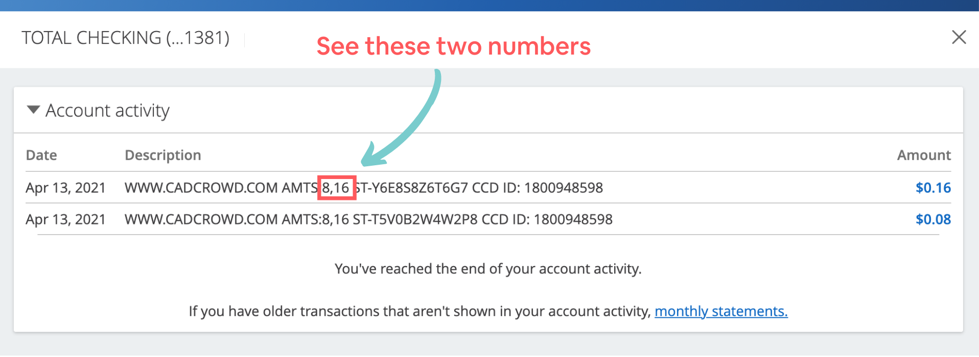 Add a bank account & verify ACH payments | Cad Crowd