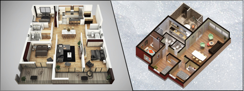Proven Advantages of Hiring a 3D Floor Plan Rendering Services vs. Using 3D Floor Plan Software ...