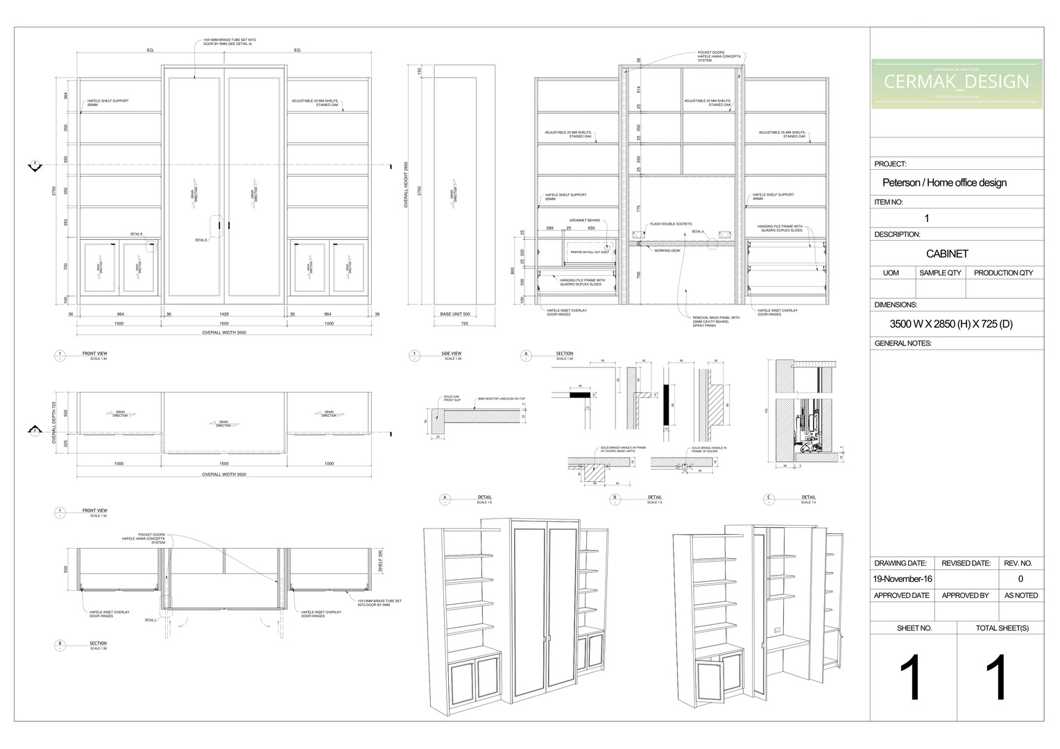 How Architectural Millwork Drawings Services are Essential for CAD ...