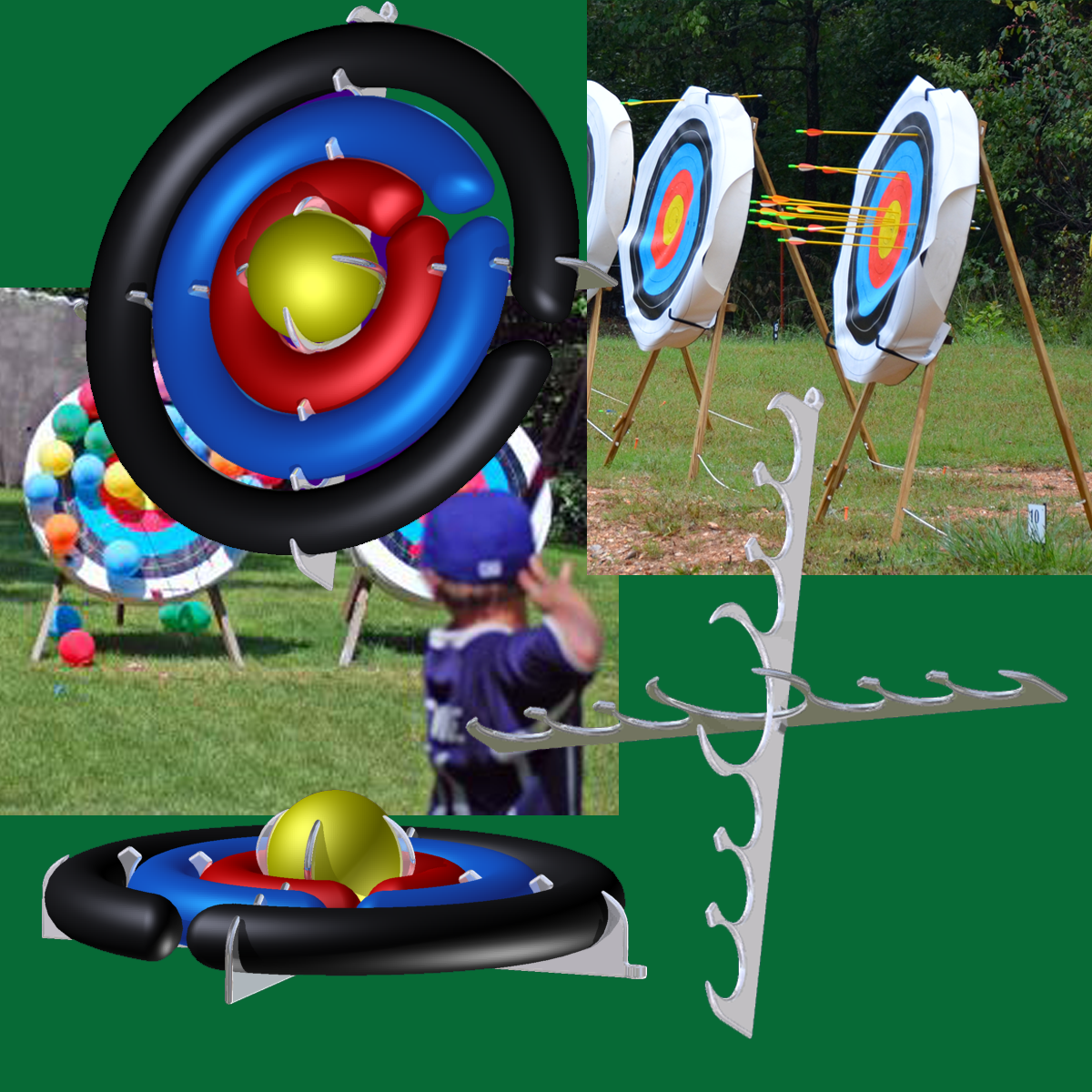 Balloon Archery Target - Freelance New Invention Development - Cad Crowd