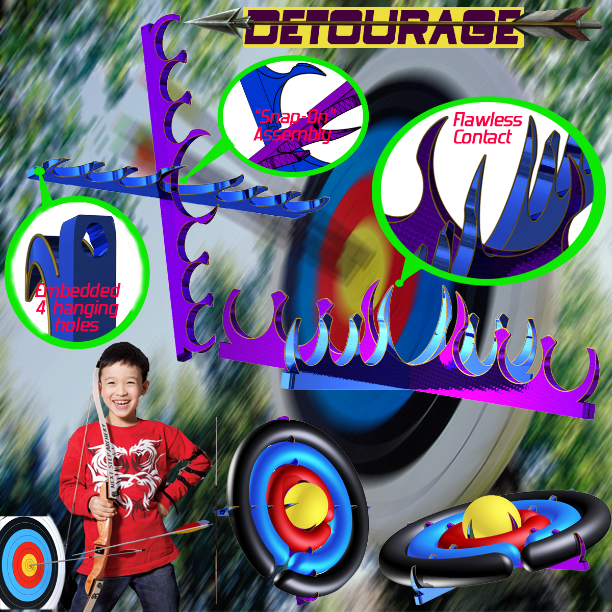 Balloon Archery Target - Freelance New Invention Development - Cad Crowd