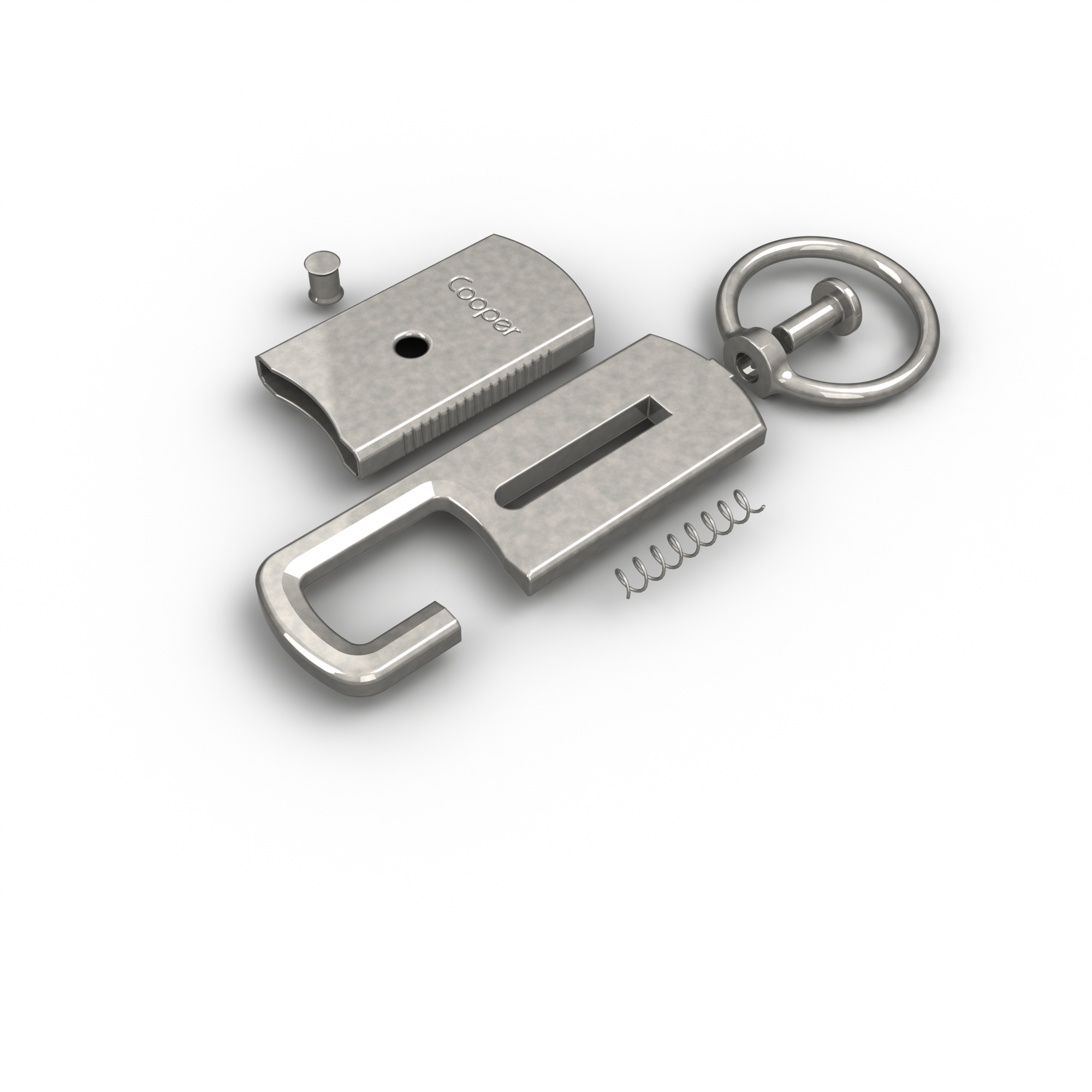 Locking safety clip for dog leads - Freelance 3D Modeling Design - Cad ...