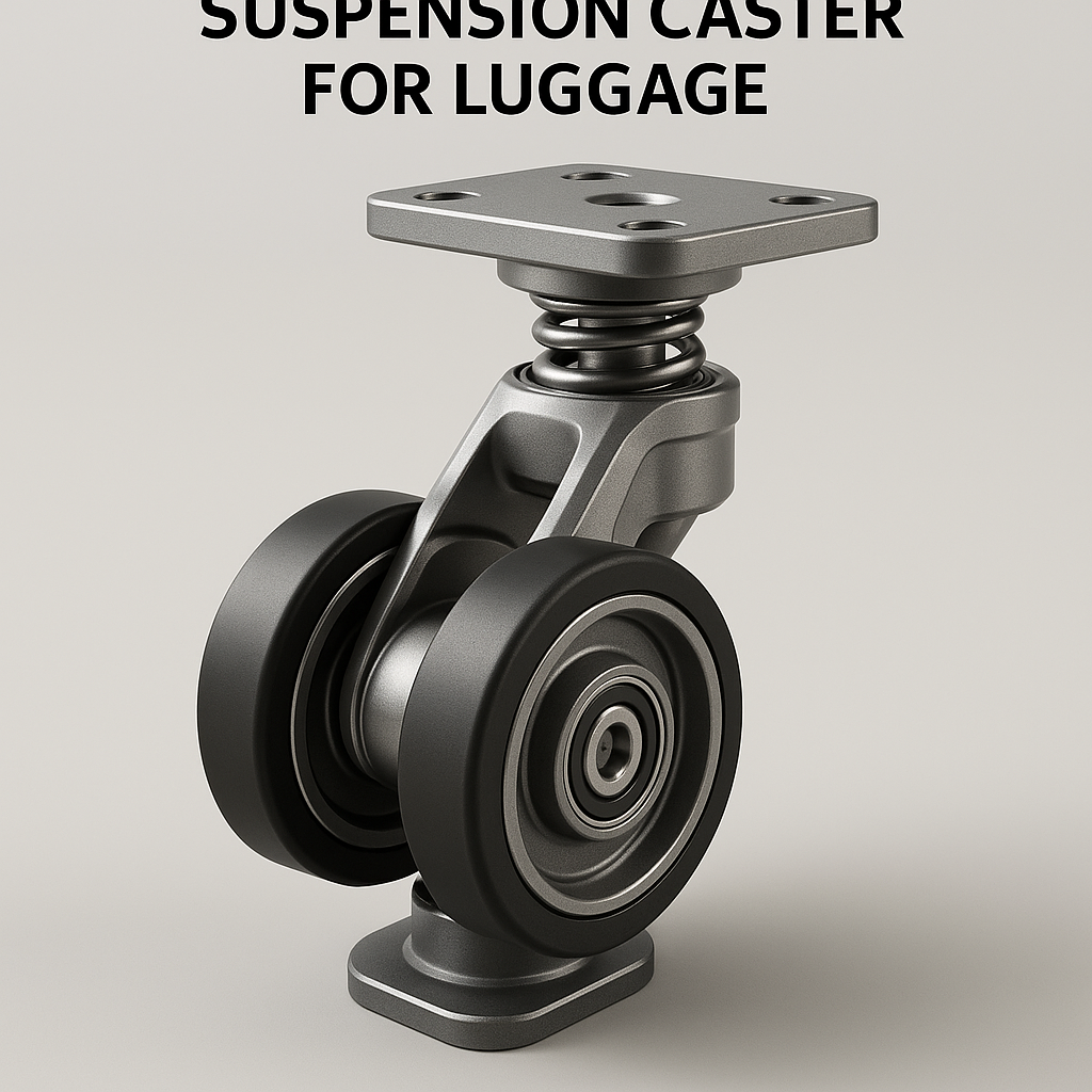 Non-Plastic Ultra-Durable Suspension Caster for Luggage - Freelance ...