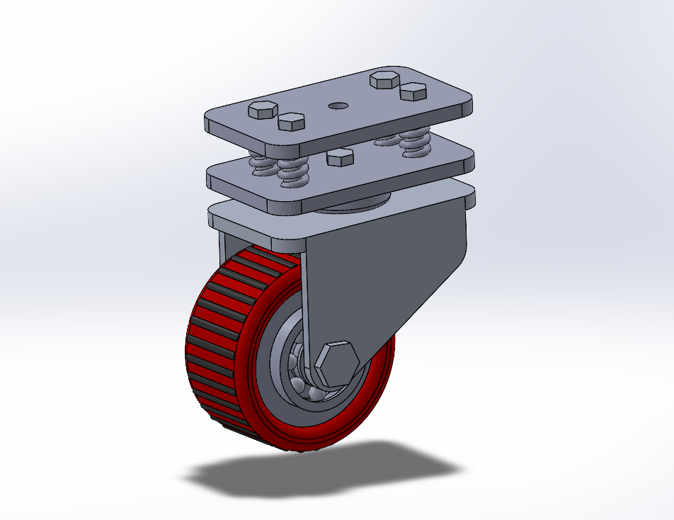 Non-Plastic Ultra-Durable Suspension Caster for Luggage - Freelance ...