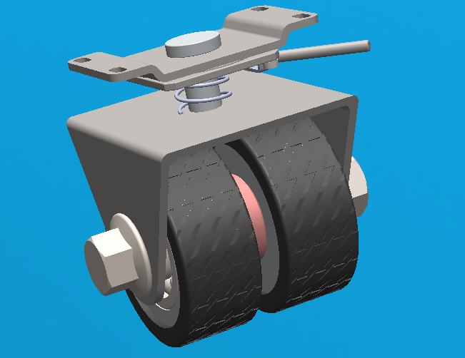 Non-Plastic Ultra-Durable Suspension Caster for Luggage - Freelance ...