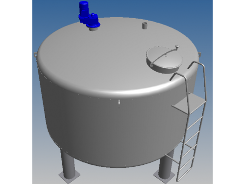 Mixer Tank Design - Freelance 3D Modeling Design - Cad Crowd