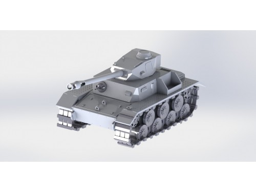 WW2 Tank to be Modeled - Freelance 3D Printing Design - Cad Crowd