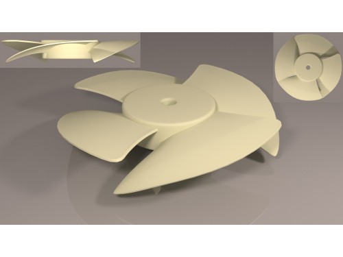 Propeller Design for Pumping Water - Freelance Product Design - Cad Crowd