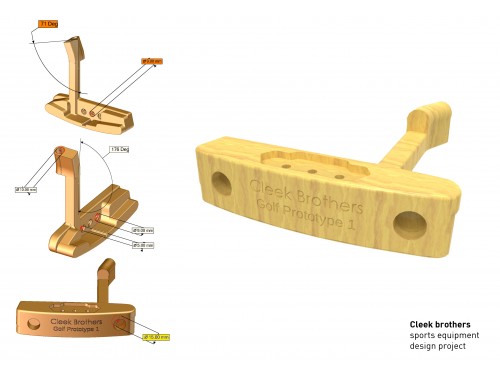 AutoCAD - Sports Equipment Design Project - Freelance Product Design ...