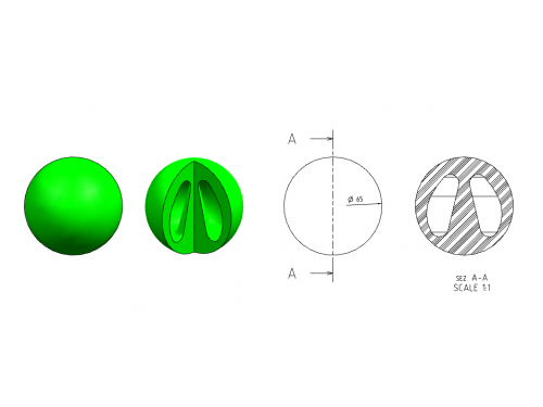Wobbly Ball - Freelance 3D Modeling Design - Cad Crowd