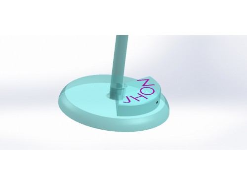 Digital LCD Name Tag for wine glass - Freelance 3D Modeling Design ...