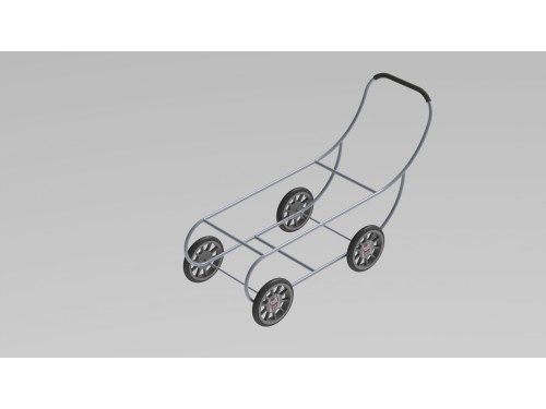 Toy Stroller - Freelance 3D Modeling Design - Cad Crowd