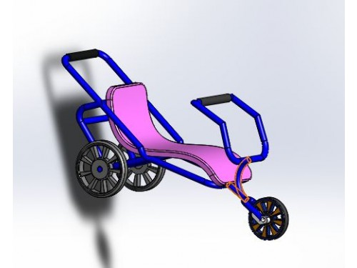 Toy Stroller - Freelance 3D Modeling Design - Cad Crowd