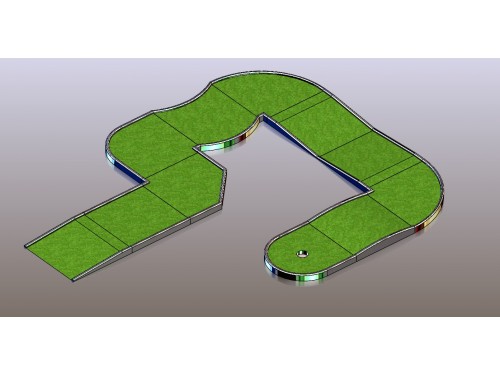 Design a Dynamic Mini Golf Set! - Freelance 3D Modeling Design - Cad Crowd