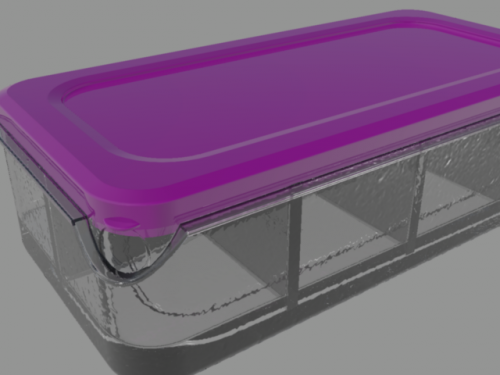 Adjustable Serving Tupperware - Freelance CAD Design - Cad Crowd