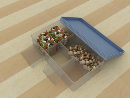 Adjustable Serving Tupperware - Freelance CAD Design - Cad Crowd