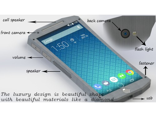 Luxury Smartphone Design - Freelance Electronic Devices - Cad Crowd