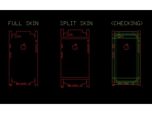 Iphone Templates For CNC Vinyl Cutting - Freelance CAD Design - Cad Crowd