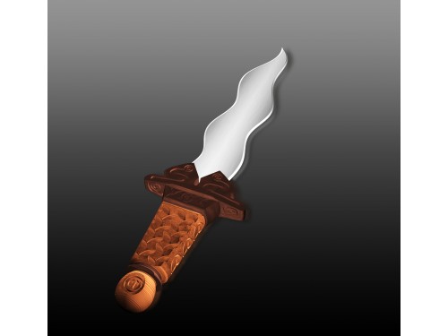 3D CAD Design Of A Dagger - Freelance CAD Design - Cad Crowd