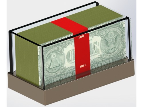 Brick of Money - Freelance 3D Modeling Design - Cad Crowd