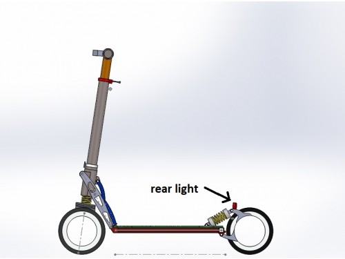 kick scooter - Freelance CAD Design - Cad Crowd