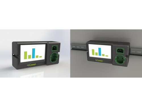 Control-box with display, fitting on a DIN rail - Freelance Product ...