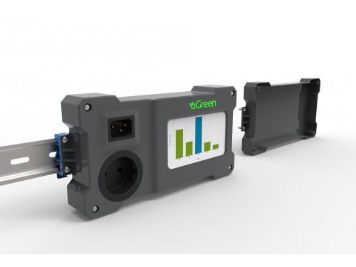 Control-box with display, fitting on a DIN rail - Freelance Product ...