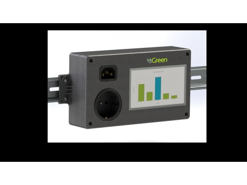 Control-box with display, fitting on a DIN rail - Freelance Product ...