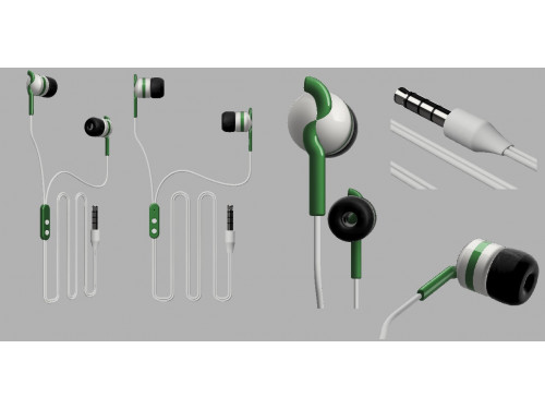 Premium In-ear Wired Earbuds design - Freelance 3D Modeling Design ...
