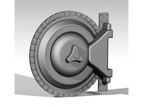 Bank Vault Door CAD drawing - Freelance 3D Printing Design - Cad Crowd