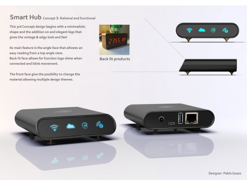 Smart Hub Enclosure Design - Freelance 3D Modeling Design - Cad Crowd