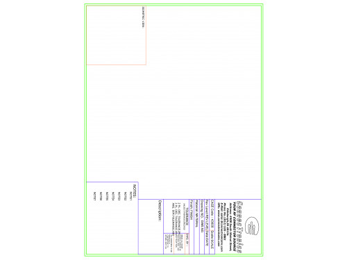 New and Improved Title Block (2D AutoCAD) - Freelance CAD Design - Cad ...