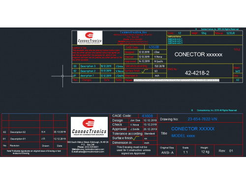 New and Improved Title Block (2D AutoCAD) - Freelance CAD Design - Cad ...