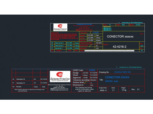 New and Improved Title Block (2D AutoCAD) - Freelance CAD Design - Cad ...
