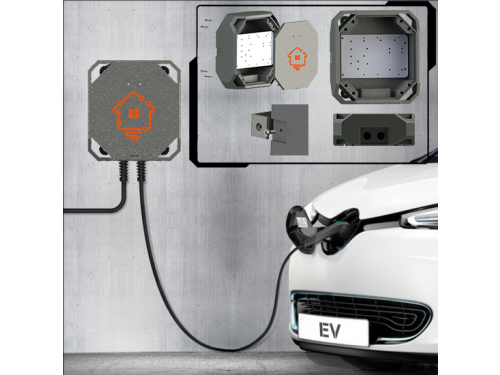 New enclosure for Open EVSE charger - Freelance CAD Design - Cad Crowd