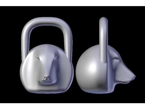 Animal (and other) themed kettlebells - Freelance Product Design - Cad ...