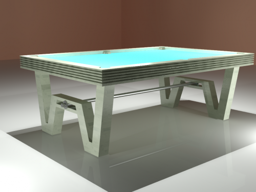 Pool Table Design - Freelance Furniture Design - Cad Crowd