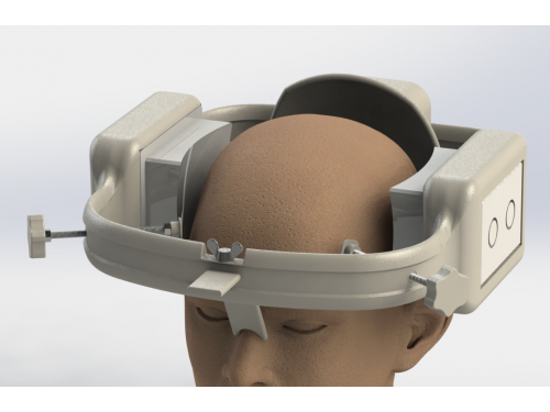 Ultrasound brain helmet - Freelance 3D Printing Design - Cad Crowd