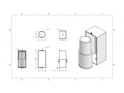 Smart City Sensor Wall Mount - IoT - Freelance 3D Modeling Design - Cad ...