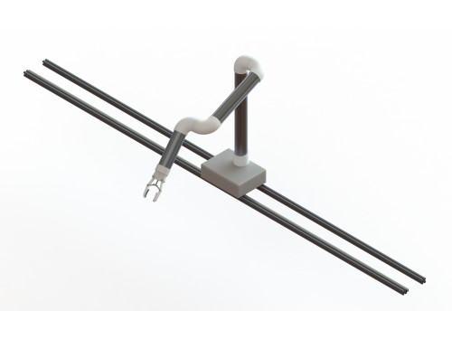 Robotic arm throwing a ball for a game of pétanque - Freelance CAD ...