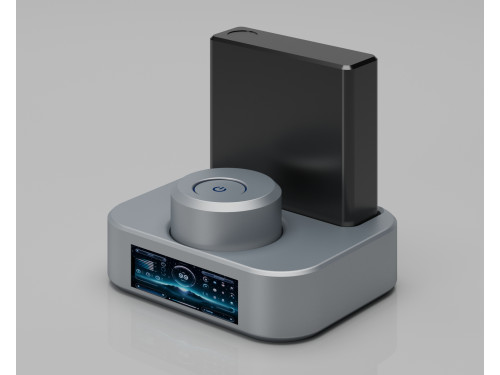 Electronic Product Charger Base with Remote Control Button Design ...