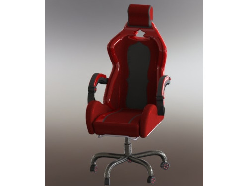 Sports Car-Inspired Gaming Chair - Freelance Product Design - Cad Crowd