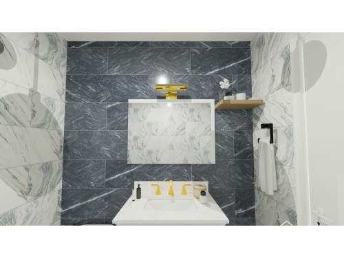 Need “Powder Room 2” Bathroom and “New Entertainment Room” to be part ...