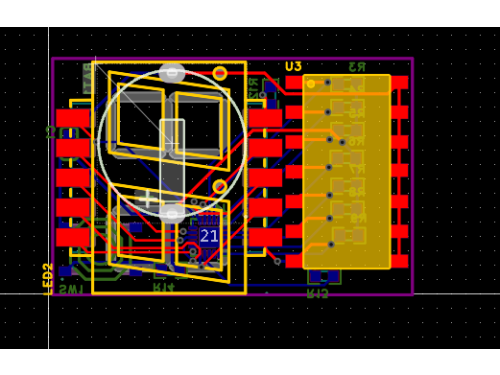 PCB for Mini LED - Freelance Electronic Devices - Cad Crowd